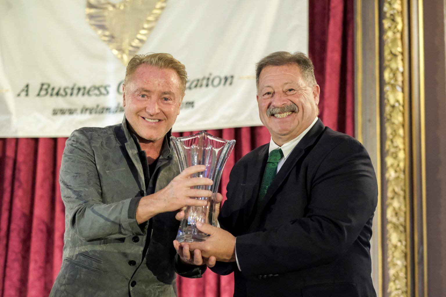 Breakthrough Cancer Research Ambassador, Michael Flatley receives ...